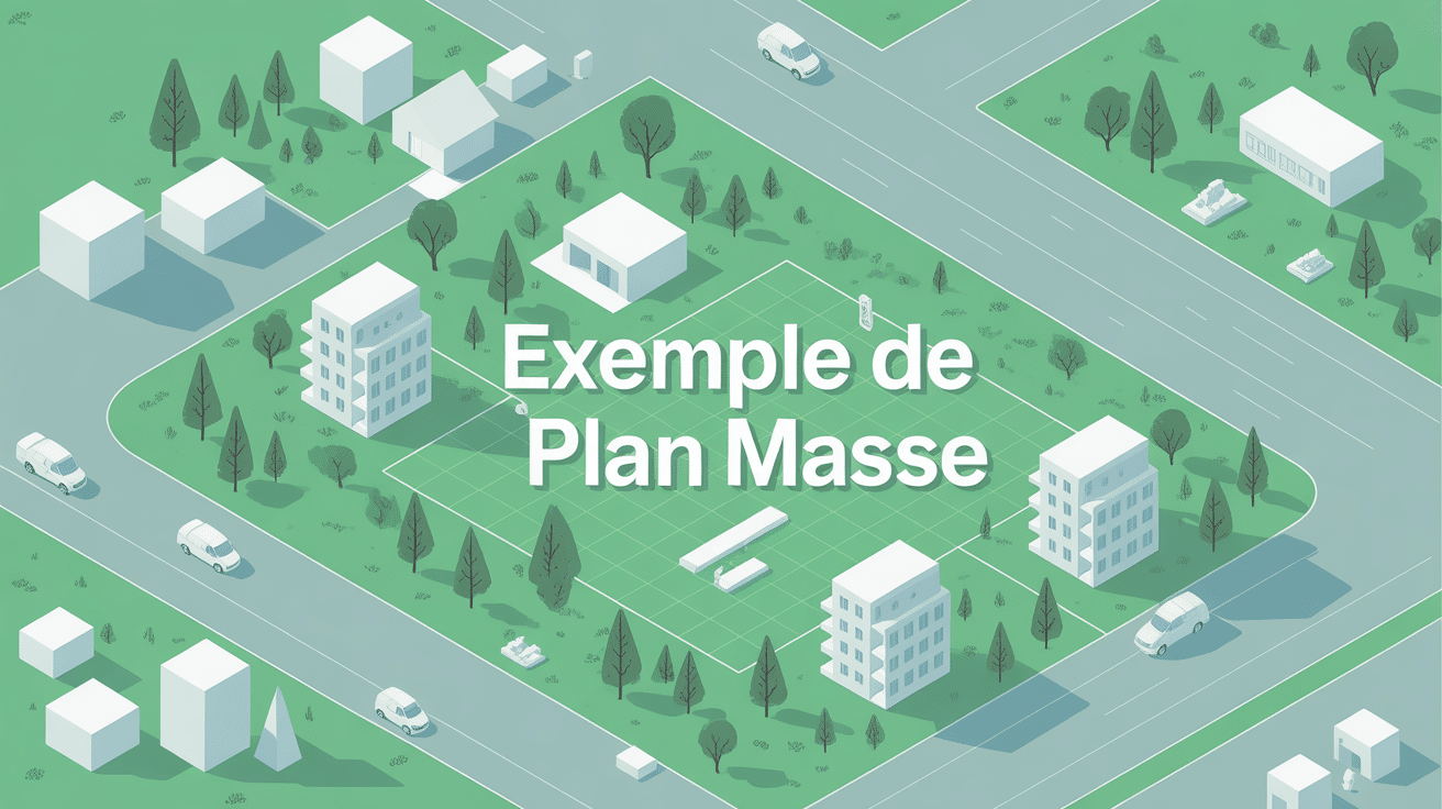 Exemple De Plan Masse Modèle Conseils Et Règles Pour Un Permis Réussi